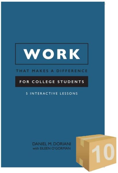 Work That Makes a Difference for College Students (10 Pack) (Pack) by ...